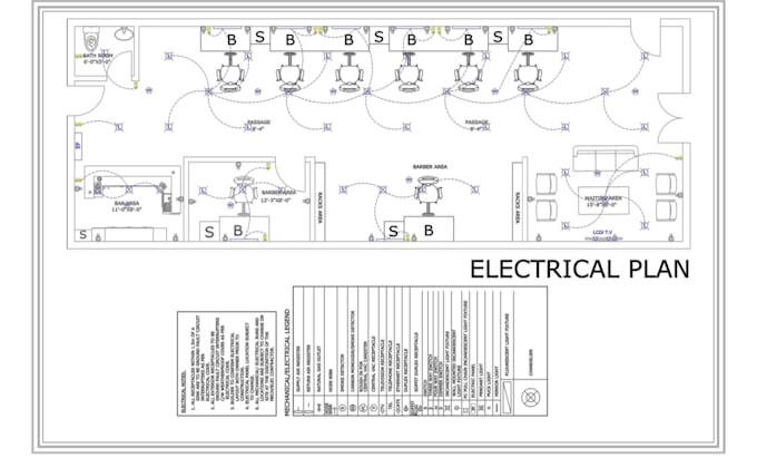 Draw the architectural, electrical plan, plumbing, and map drawings by ...