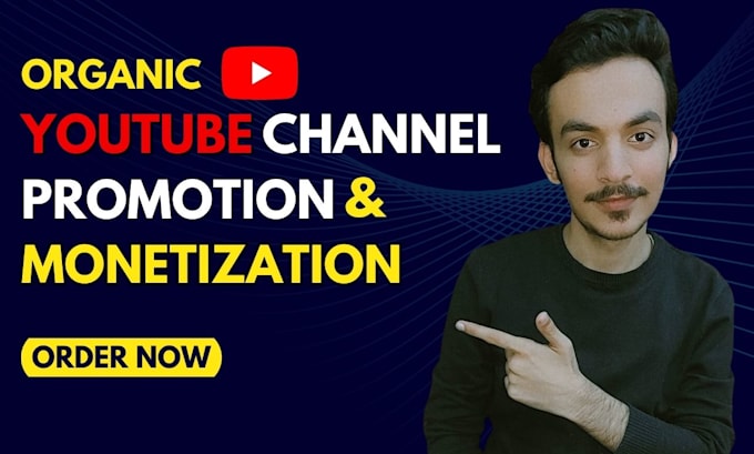Do organic youtube channel promotion for monetization by Irfanshahid_17 ...
