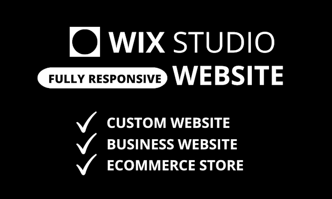 Design wix studio website, wix studio redesign, create wix studio ...