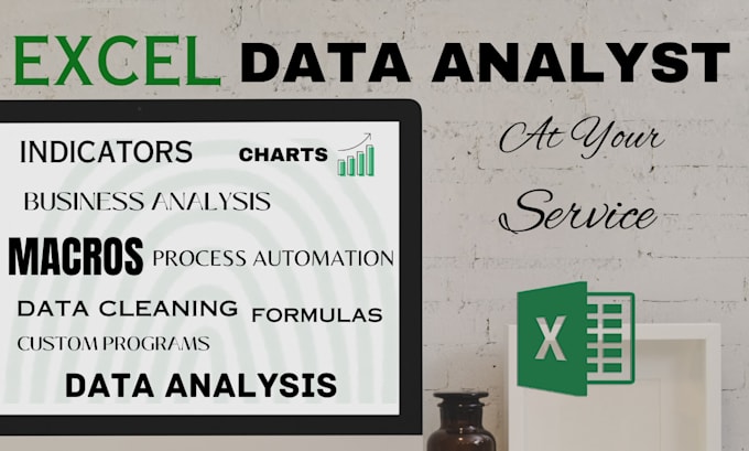 Analyse and visualize data using my excel skills by Christianaofgod | Fiverr