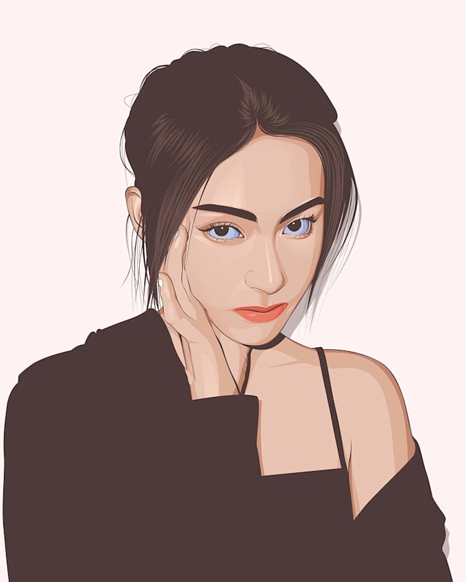 Make a cartoon style portrait of you by Militsakhasbu09 | Fiverr