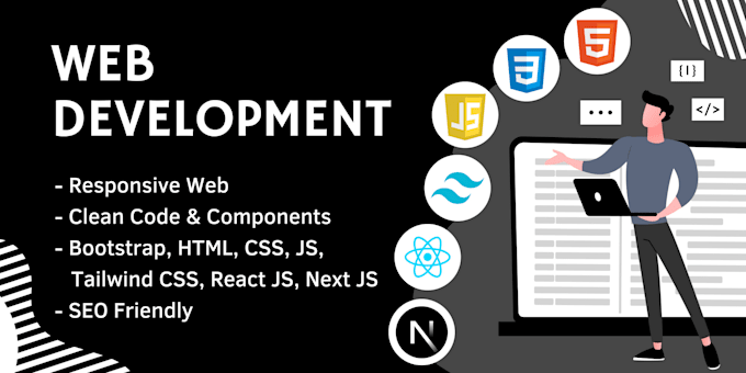Build your website using html css javascript by Snazzytix | Fiverr