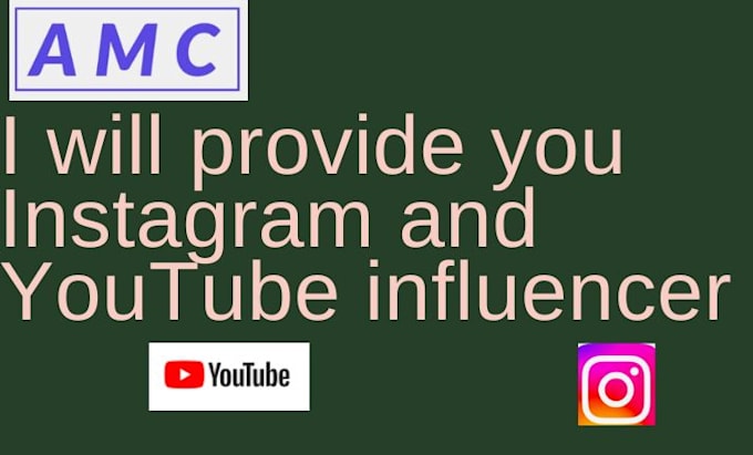 Best instagram influencers or youtube and titko by Madeeleqbal | Fiverr