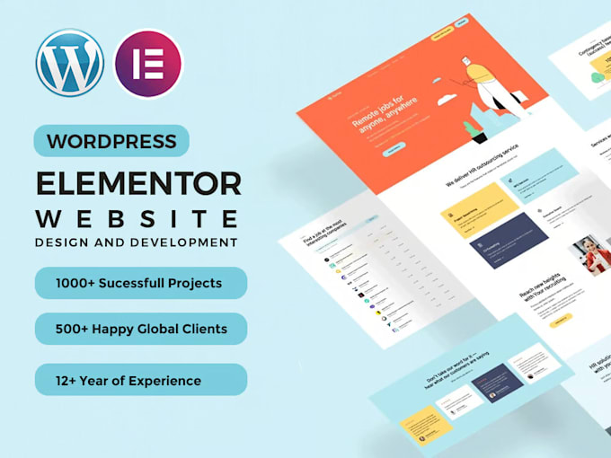 Design a professional website in elementor or elementor pro by Poonam_111 | Fiverr