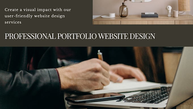 Create professional portfolio website design using wordpress by Shafiurrehmansi | Fiverr