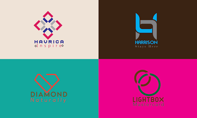Design unique minimalist logo by Iqrasgraphics | Fiverr
