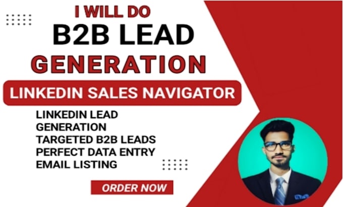 Do b2b lead generation, linkedin leads and targeted list by Leadwise007 | Fiverr