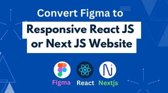 Do customized figma to next js website conversion services by Bhawana07 | Fiverr