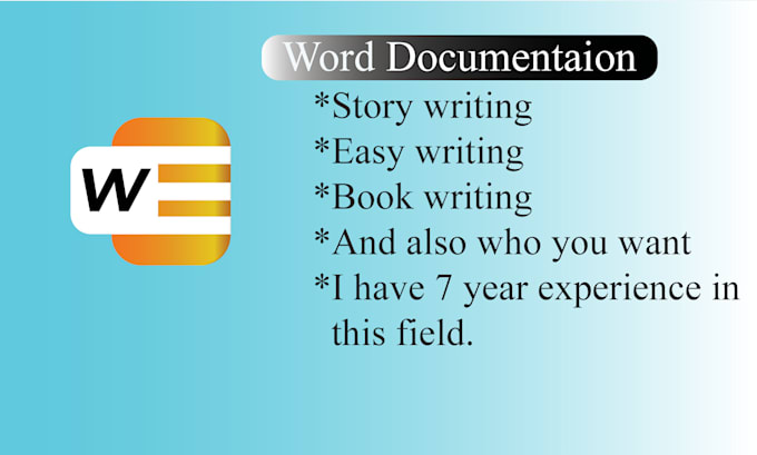 Do ms word documentation by Naeemqadri786 | Fiverr