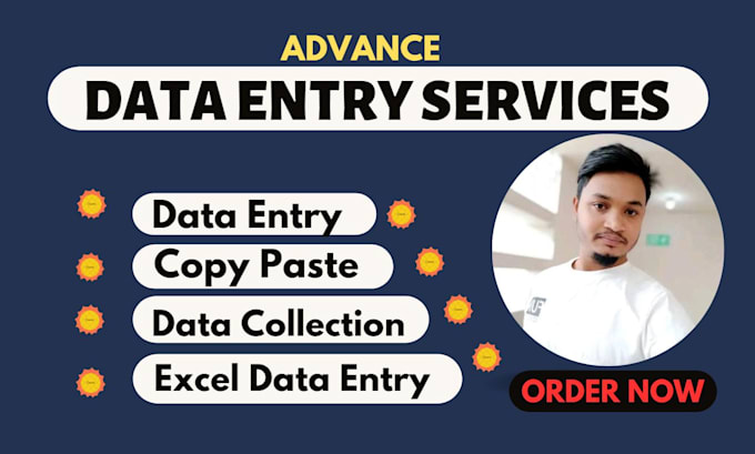 Do data entry, excel, scraping, copy paste work by Dataplexabs | Fiverr