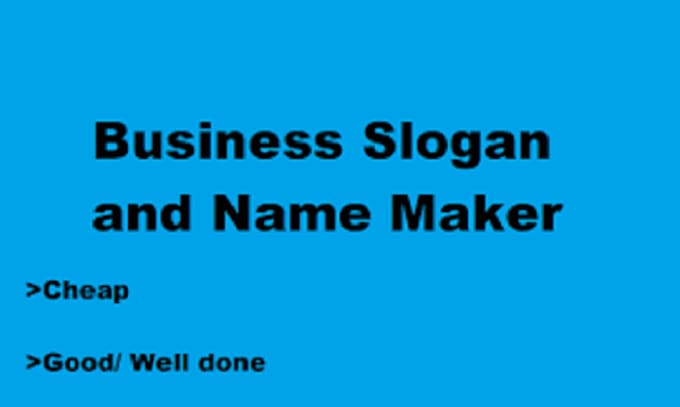 Generate brand, company, and product names along with slogans by ...