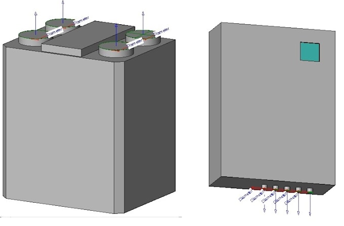 Create a family of equipment for hvac systems in revit by Dmitriymr ...