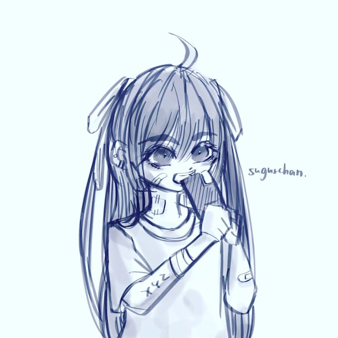 Make pfps and digital illustration by Sugarchanxoxo | Fiverr