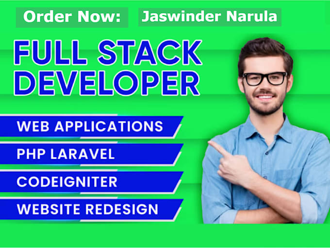 Your Php Laravel Codeigniter Developer By Jnarula Fiverr