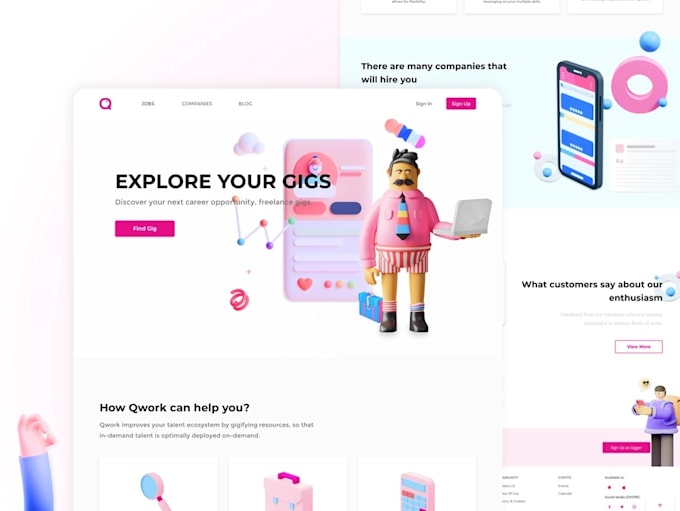 Build modern reactjs responsive website by Sarbajmalek | Fiverr Build modern reactjs responsive website by Sarbajmalek | Fiverr