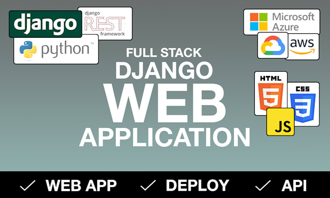 Develop and deploy your django web application in python by Thudal | Fiverr Develop and deploy your django web application in python by Thudal | Fiverr