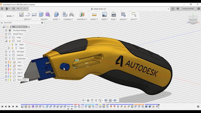 Design 3d models with solidworks, inventor and fusion360 by Hakanaytemiz | Fiverr