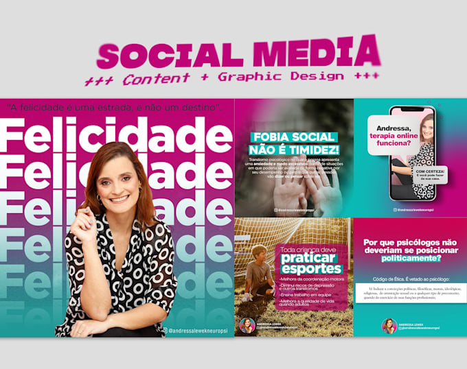 Manage your social media profile and create nice posts by ...