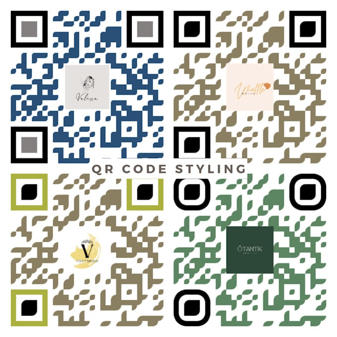 Create a qr code with your business logo by Gizemokay97 | Fiverr