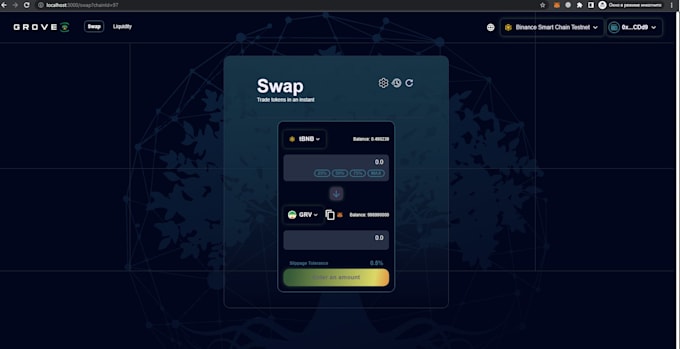 Connect metamask wallet and exchange by Devood | Fiverr