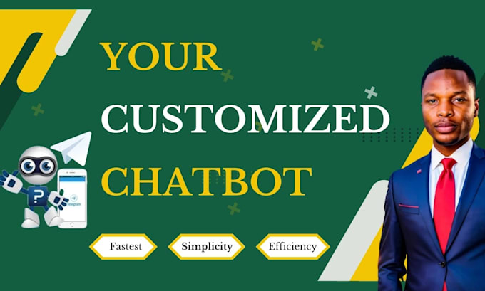 Create your customized telegram chatbot by Bristhisdegbeko | Fiverr