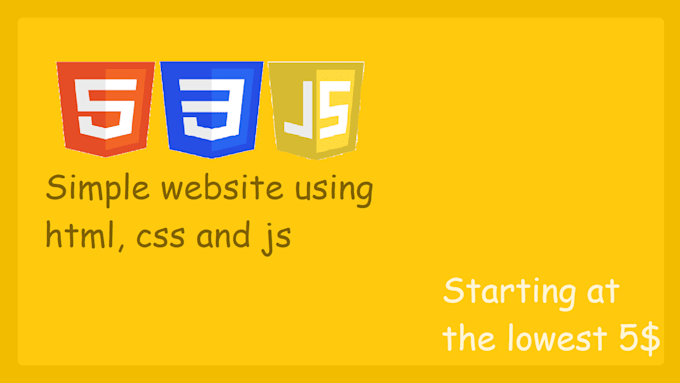 Make You A Website Using Html Css Js By Mihas2008 Fiverr 6747