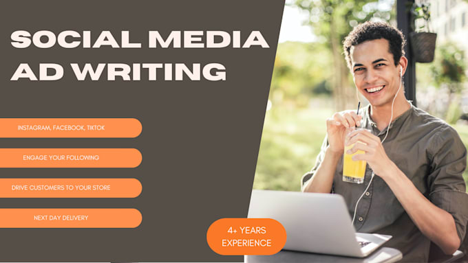 Write effective and engaging facebook ads by Gludr0 | Fiverr