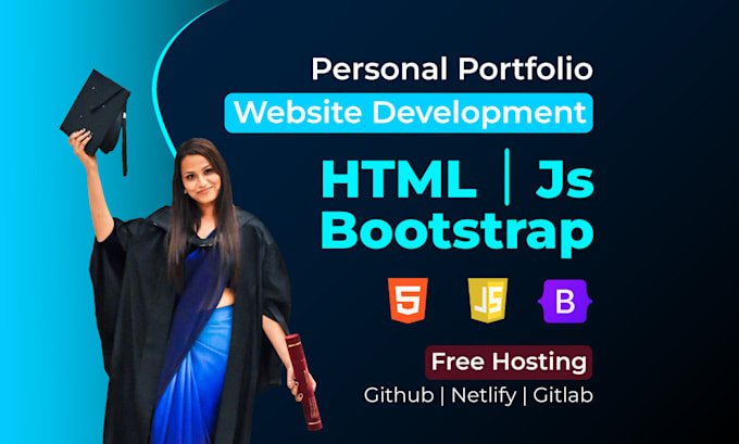 Create a static personal portfolio website with free hosting by Codex ...