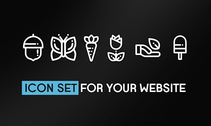 Create vector icons for your brands by Makghosh | Fiverr