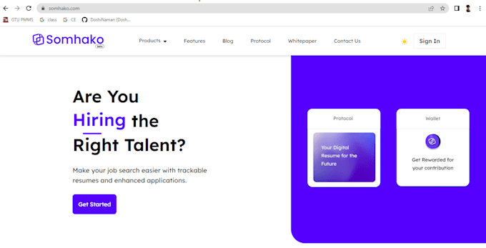 Create a custom web application by Doshi_naman | Fiverr