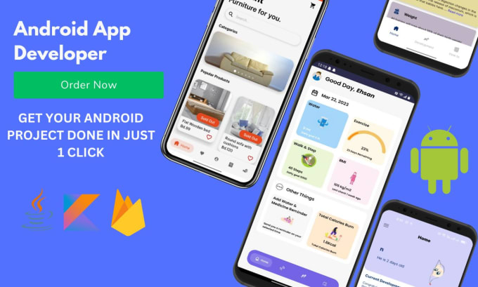 Do Android Projects In Java Or Kotlin By Developerpedia Fiverr