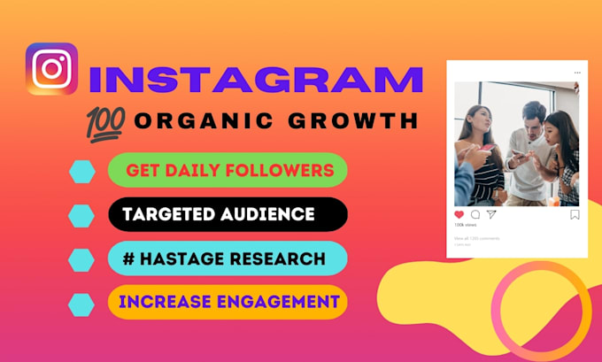 Do super fast instagram page growth and promotion by Tilok9329 | Fiverr
