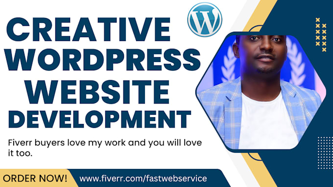 Create wordpress website design and development by Fastwebservice | Fiverr
