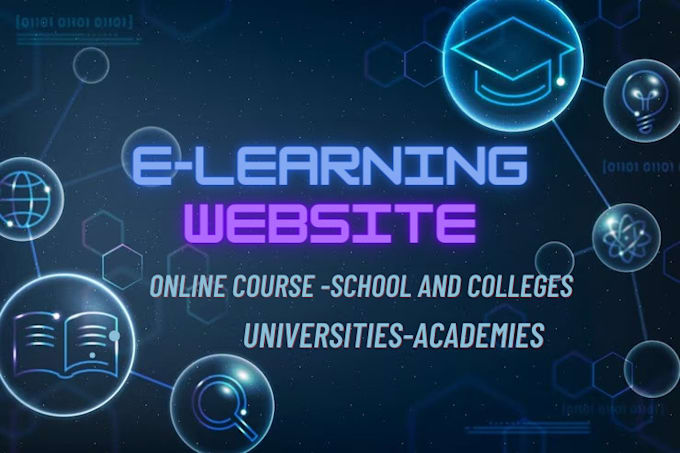 Generate a online course elearning education website by Nawaznj_wp | Fiverr