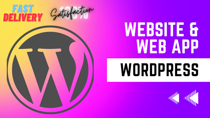 Develop fully functional wordpress website web application by Basitnazirmemon | Fiverr