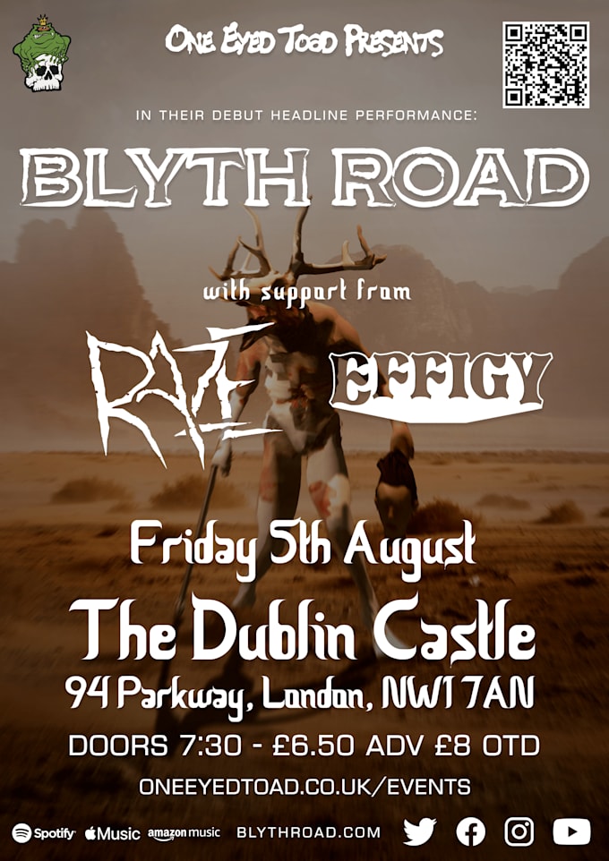 Create a poster for your next gig or event by Roozledoozle | Fiverr