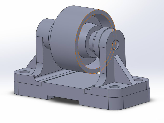 Make 3d design of mechanical parts 2d and 3d design of your project by ...