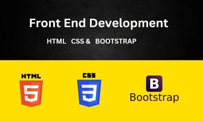 Do frontend web development in html css bootstrap, psd to html, figma to html by Moinsyed512 ...