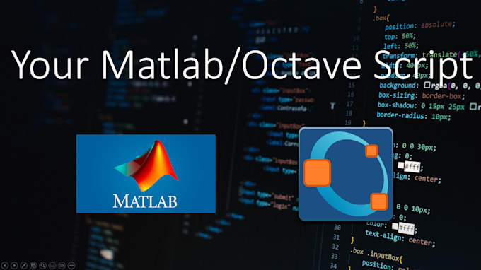 Create your matlab or octave script by Leo_koechli | Fiverr Create your matlab or octave script by Leo_koechli | Fiverr