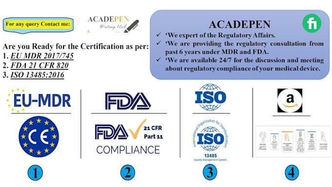 Do tech documentation mdr sfda fda ukca tga and amazon devices by ...