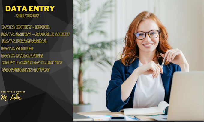 Do fast and accurate data entry services by Muhammadtah1r | Fiverr