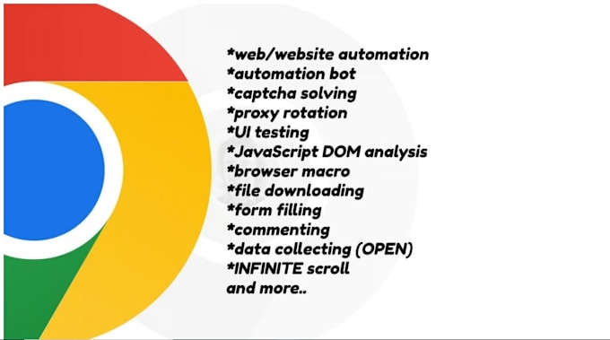 Make A Web Browser Automation Python Selenium Automation Data Extractor By Rajputput Fiverr