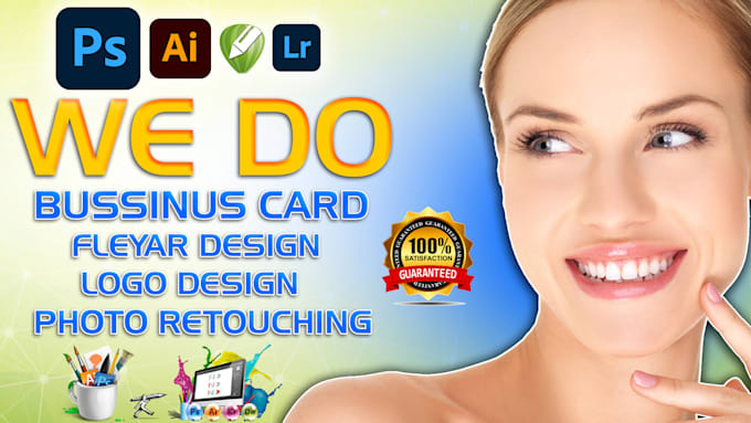 Do graphics design, photo editing, retouching, logo design by ...