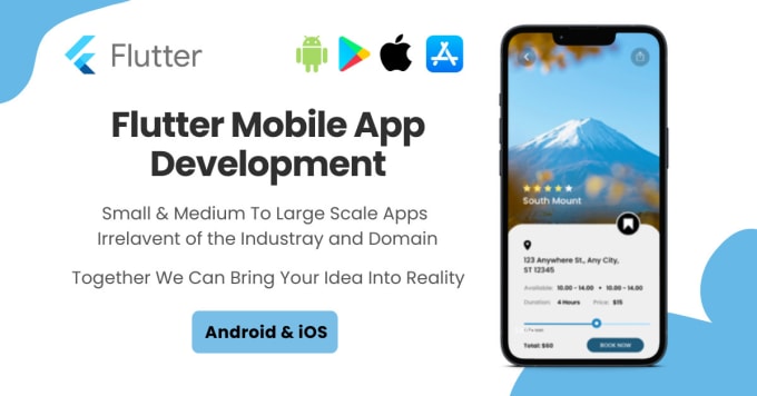 Develop android and ios mobile apps using flutter by Maarofi | Fiverr Develop android and ios mobile apps using flutter by Maarofi | Fiverr