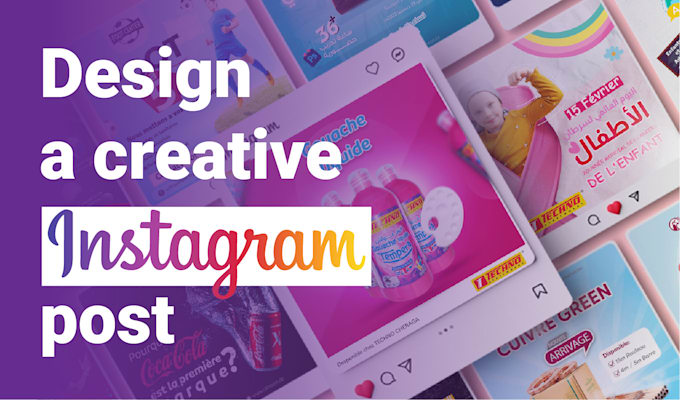 Design creative instagram post by Semaoiibakir | Fiverr