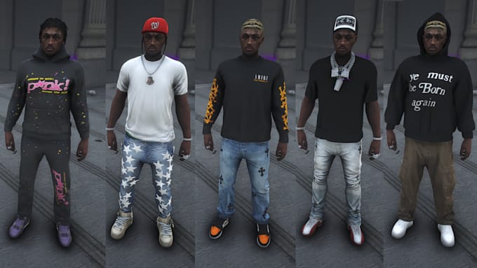 Give you high quality fivem clothing pack by Famplugg13 | Fiverr