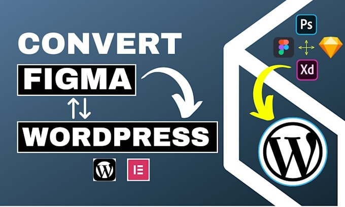 Convert your figma design to a beautiful wordpress website using elementor pro by Ferdos_rudro ...