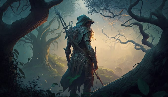 Bring your imagination to life with ai generated fantasy art by Jpaych ...