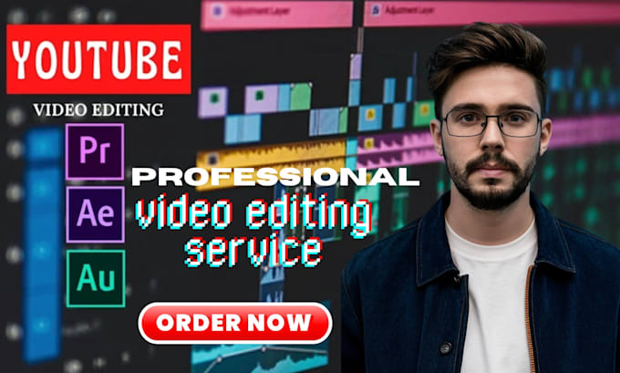 Do professional video editing within 24 hours by Adeeleditor72 | Fiverr