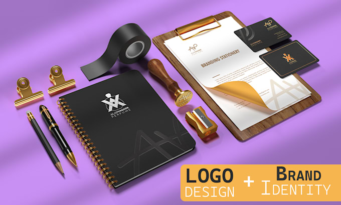 Design a simple logo and full corporate brand identity assets by ...